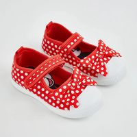 A12150 - 英國直送Disney Minnie Mouse Red Spot Bow Mary Jane Pumps
